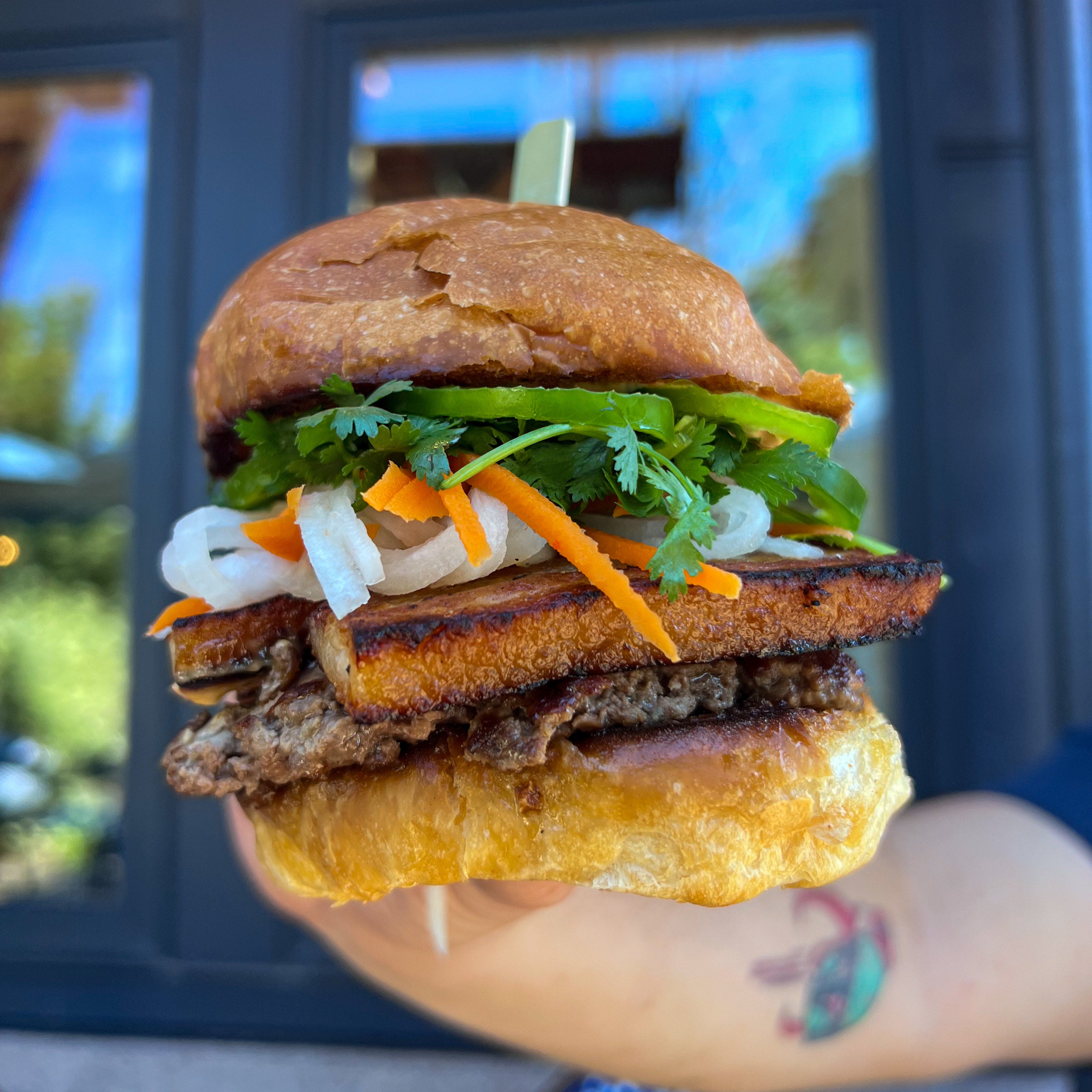 Banh Mi Burger – Mountain Burger Bend