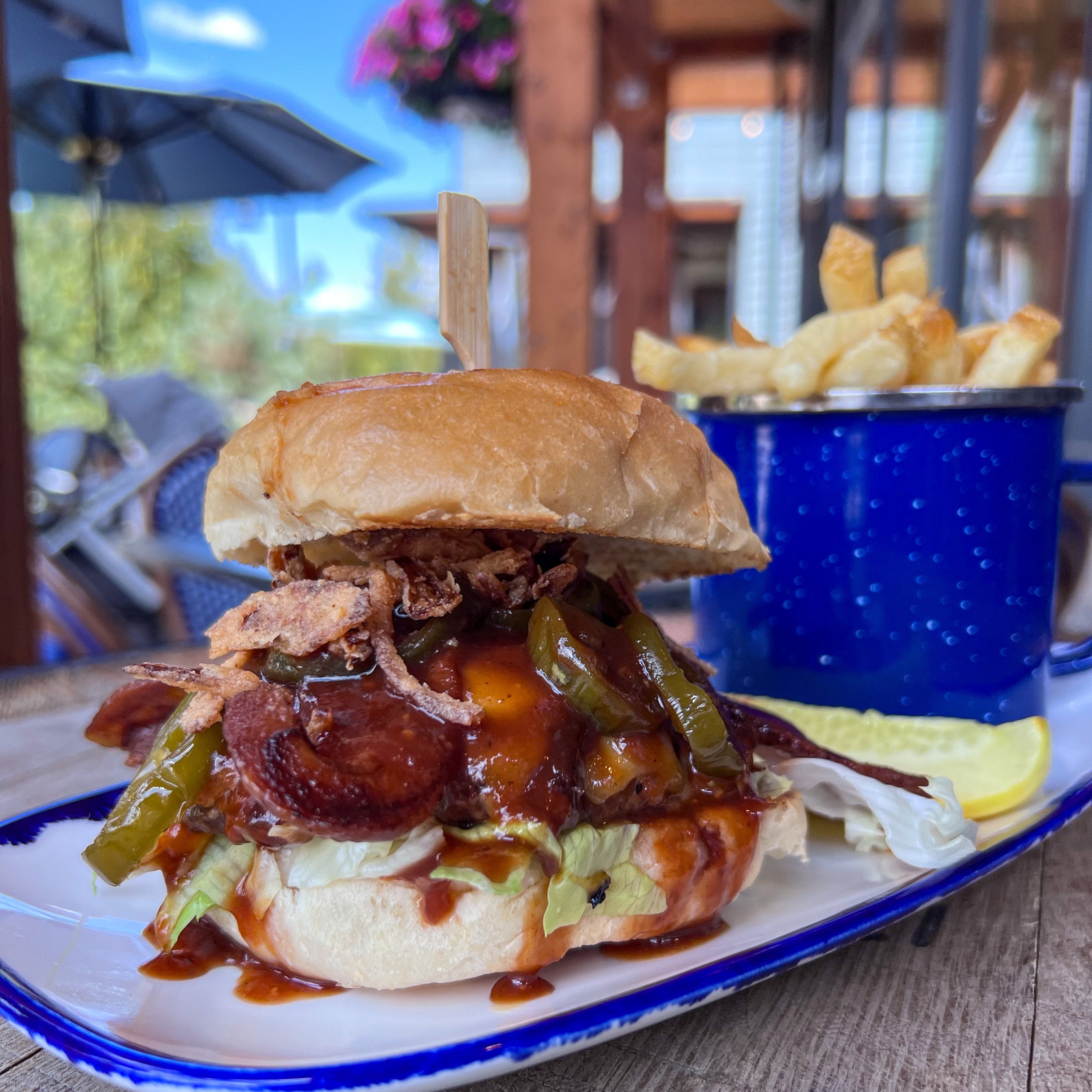 Cowboy Burger – Mountain Burger Bend