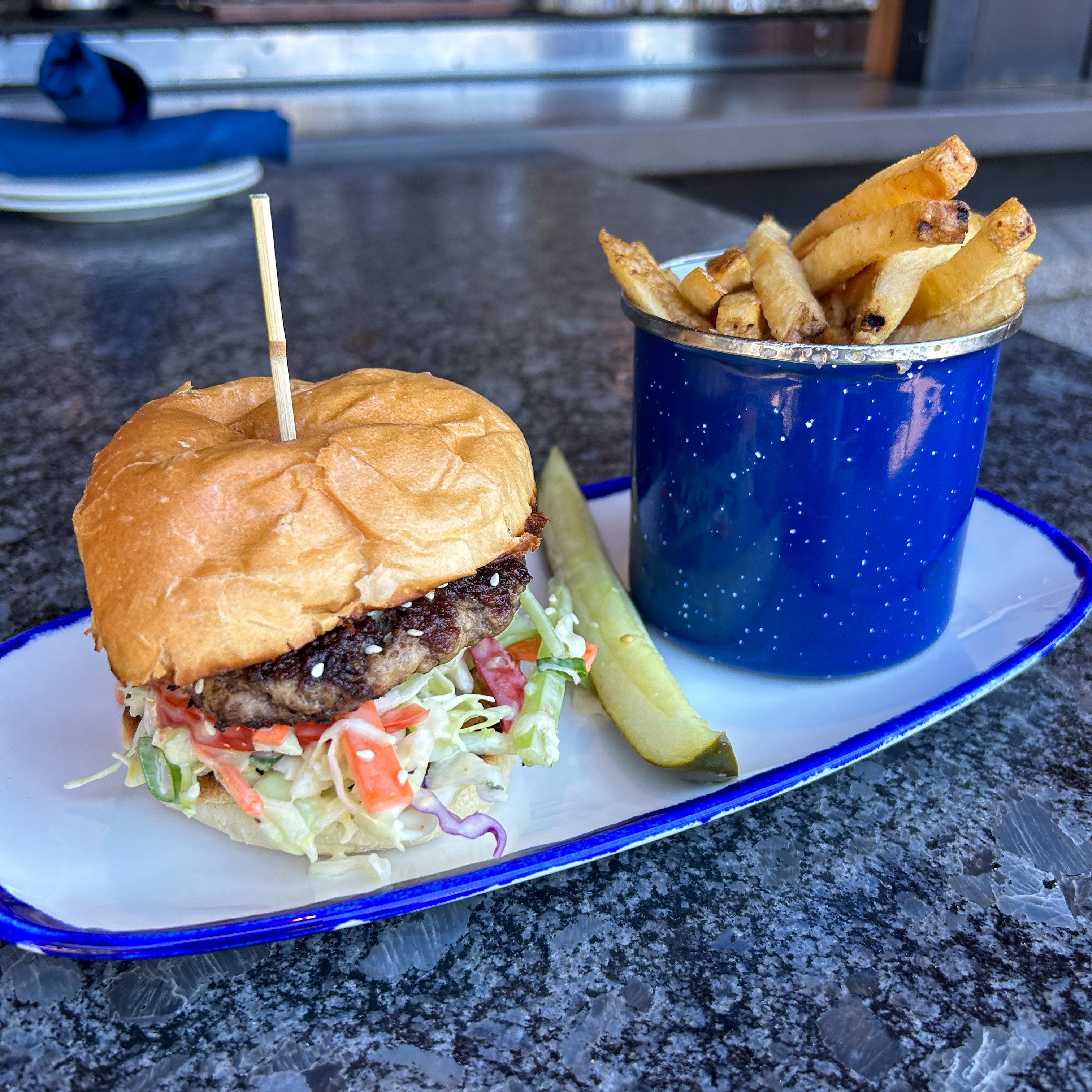 Ginger Sesame Burger – Mountain Burger Bend